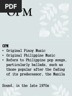 Top 15 Iconic OPM Songs | PDF