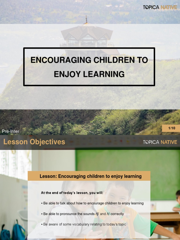 24.08.2021 - LSPO - Encouraging Children To Enjoy Learning - TuyetNTA6 | Download Free PDF ...