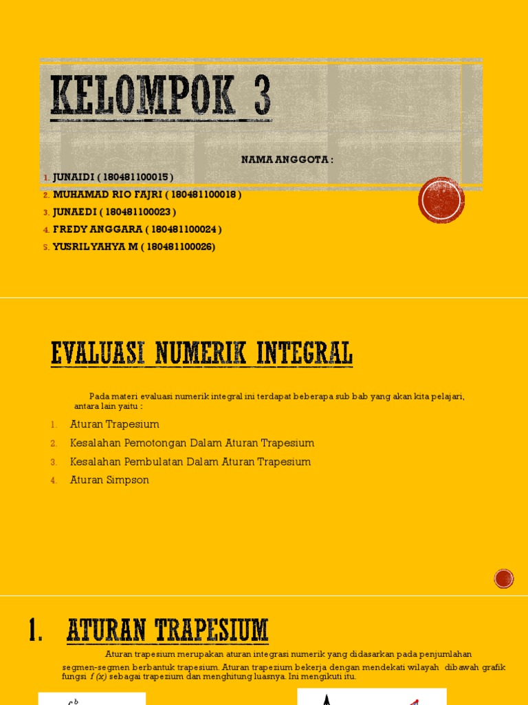 Presentasi Metnum Kelompok 3 | PDF