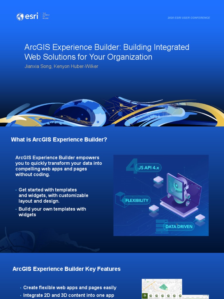 Arcgis Experience Builder Building Integrated Web Solutions For Your Organization | Download ...
