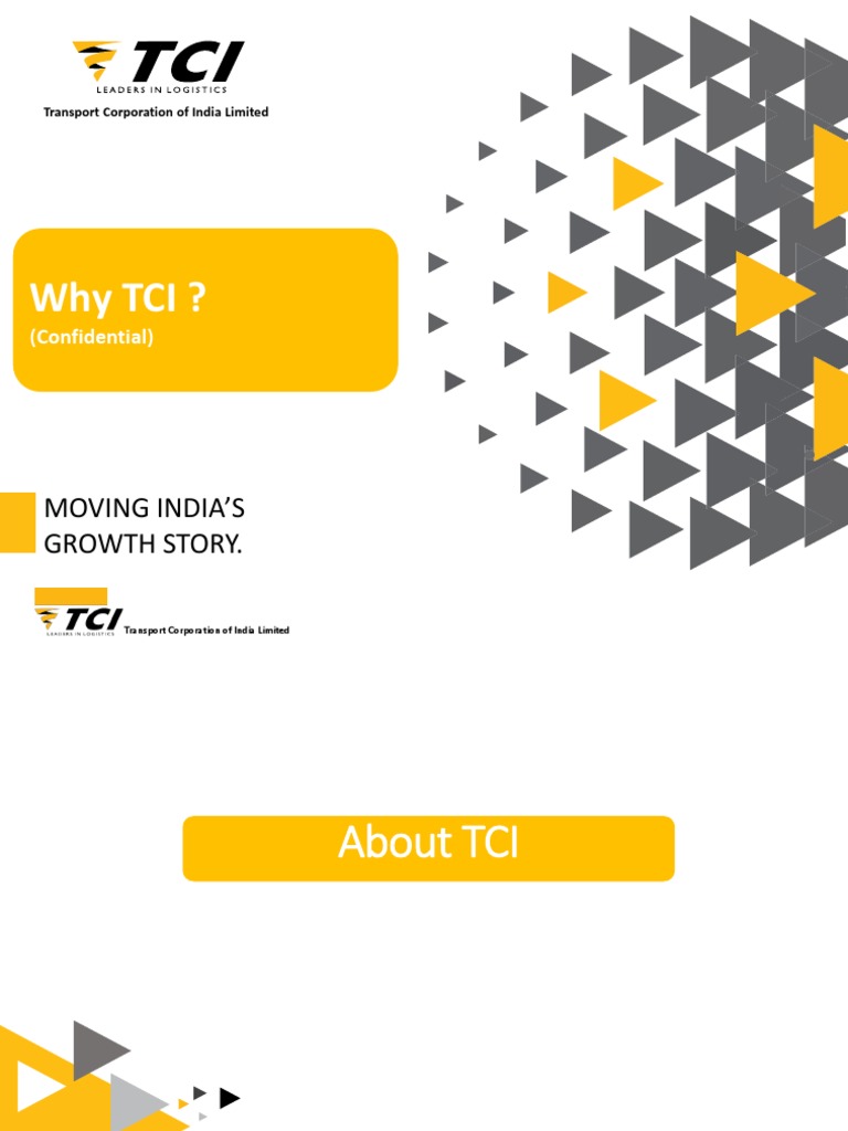 Overview of TCI Freight Operations | PDF | Transport | Economies