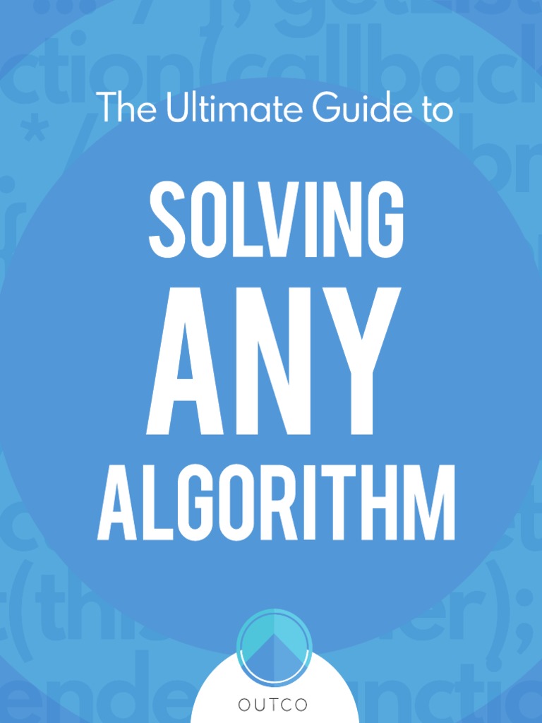 Ultimate Algorithm Guide Pdf Time Complexity Algorithms 