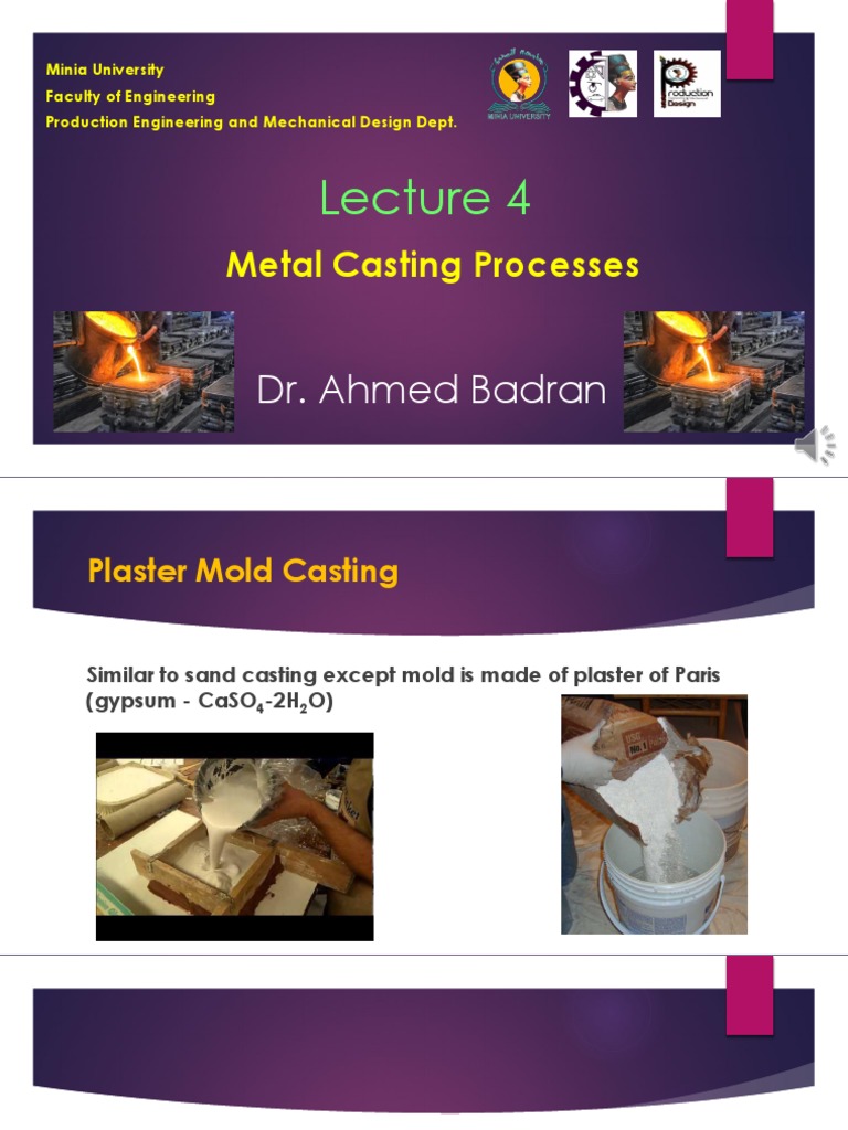 04 Casting | PDF | Casting (Metalworking) | Mechanical Engineering