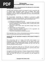 ESD Daily Check Sheet Guide | PDF | Electrostatic Discharge | Volt