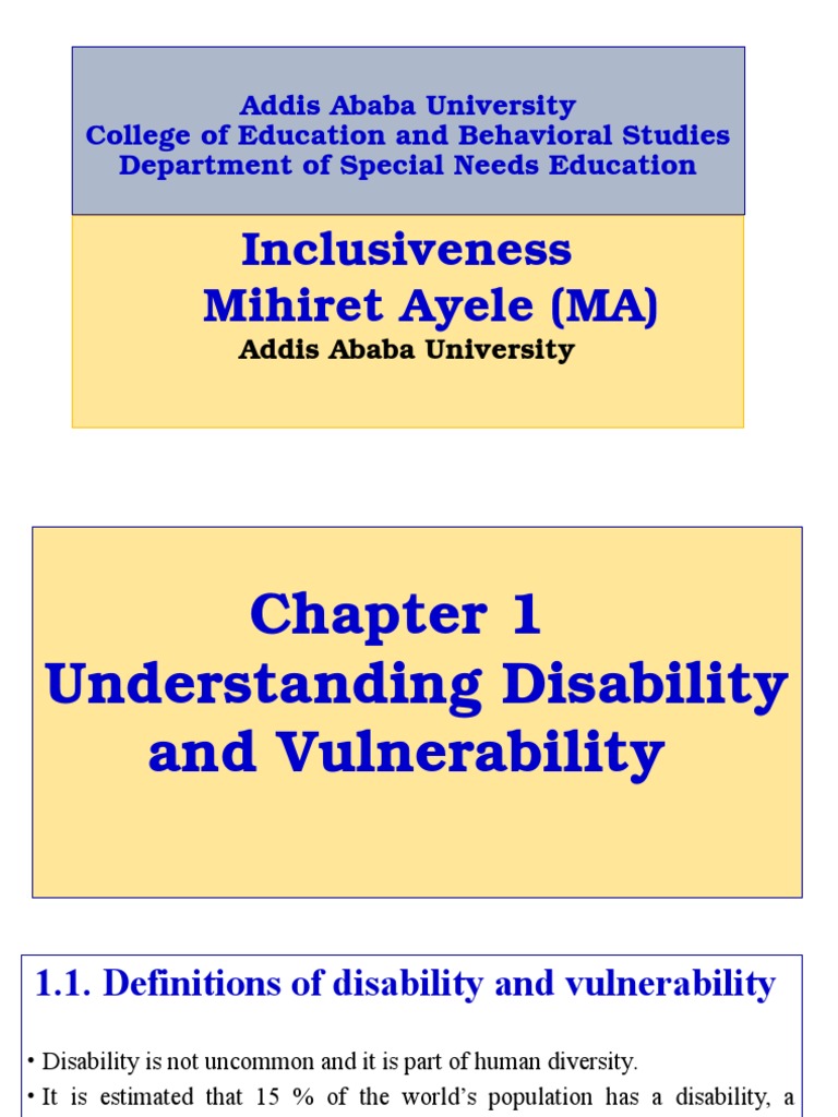 1 Chapter 1 Understanding Disability & Vulnerability FINAL - ppt-1 ...