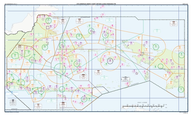 656-ENR 6-2A ATS AIRSPACE INDEX CHART WITHIN UJUNG PANDANG FIR AIRAC ...