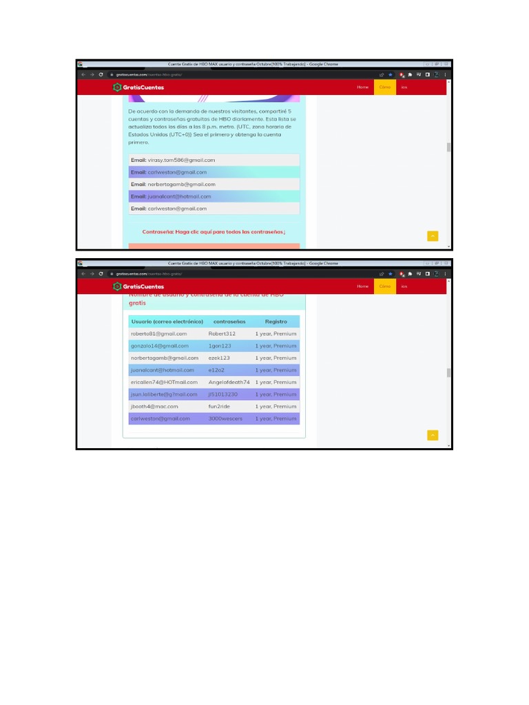 Cuentas de Hbo | PDF