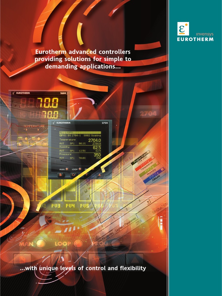 2604 - 2704 - Controladores de Temperatura Eurother | PDF | Programming | Computer Program