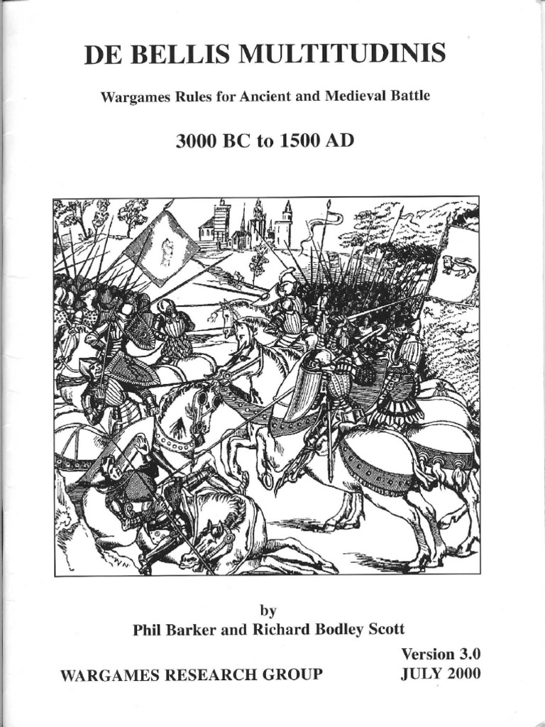 WRG - DBM de Bellis Multitudinis 3.0 | PDF
