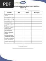 Check List Autoclave | PDF