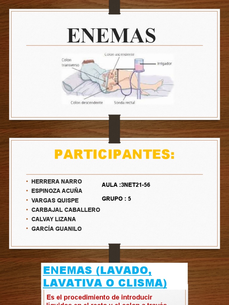 ENEMAS Expocion | PDF