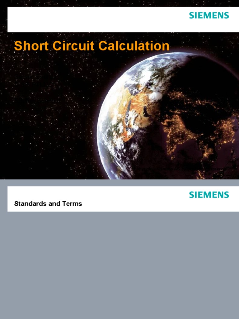 Short Circuit Calculations | PDF