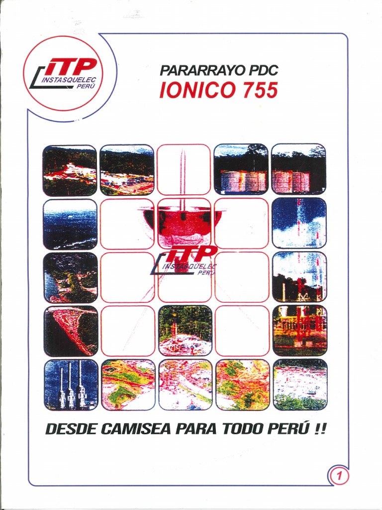 Pararrayo PDC Ionico 755 | PDF