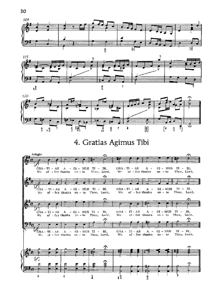 Gratias Agimus Gloria Vivaldi | PDF