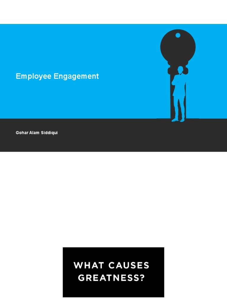 Employee Engagement Pdf Pdf Goal Performance Indicator