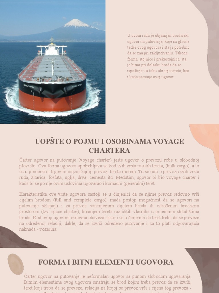 Voyage Charter PDF