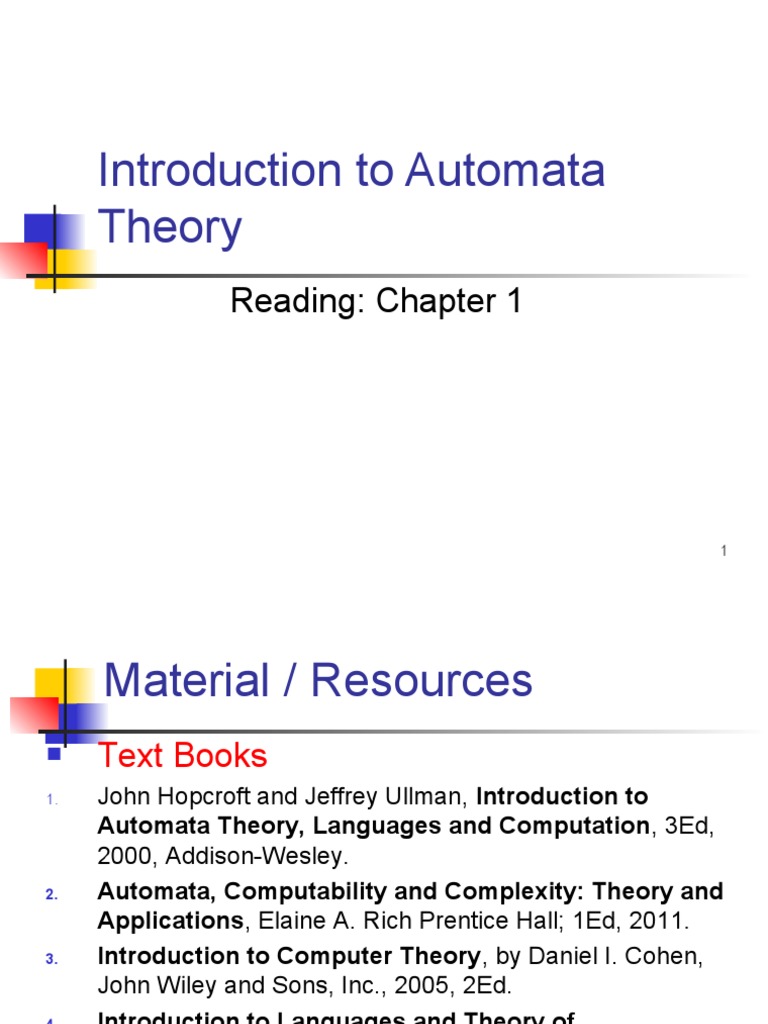 Automata Theory for CS Students | PDF | Automata Theory | Theory Of Computation