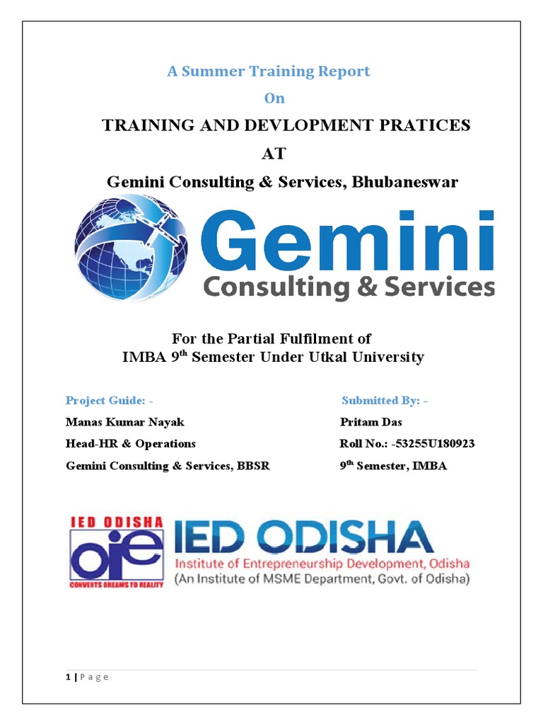 A Summer Training Report - Pritam | PDF | Cloud Computing | Software As A Service