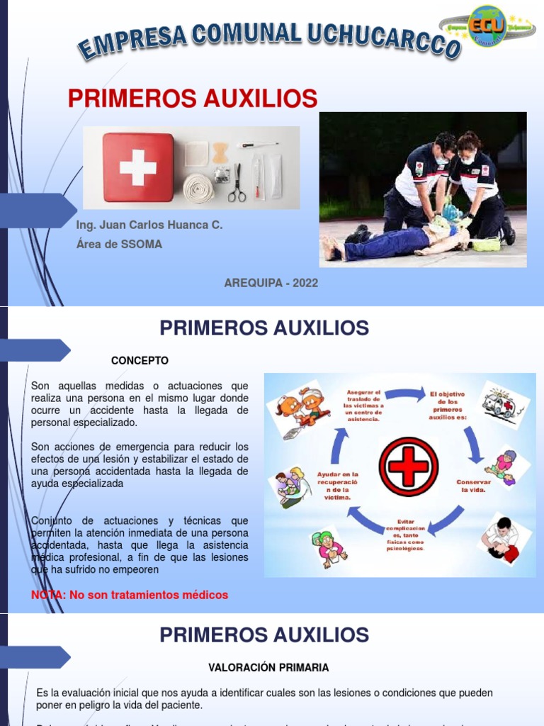 Primeros Auxilios | PDF | Primeros auxilios | Sangrado