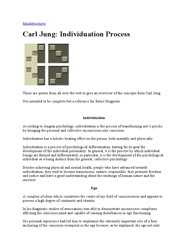 Jung Individuation | PDF | Shadow (Psychology) | Analytical Psychology Jung Individuation | PDF | Shadow (Psychology) | Analytical Psychology