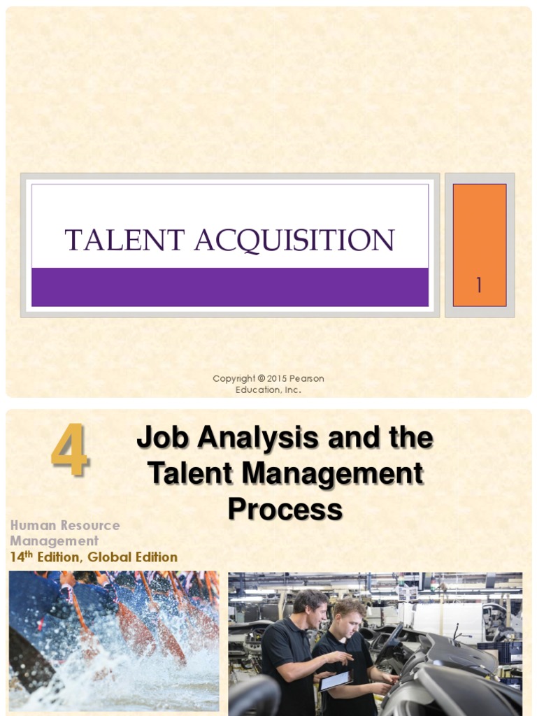 1 - Chapter4-Job Analysis and The Talent Management Process | PDF ... 1 - Chapter4-Job Analysis and The Talent Management Process | PDF ...