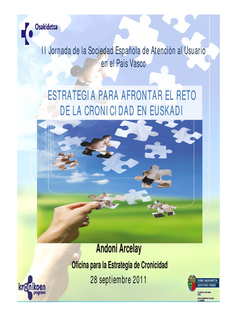 A. Arcelay. Estrategia para Afrontar El Reto de La Cronicidad en ...