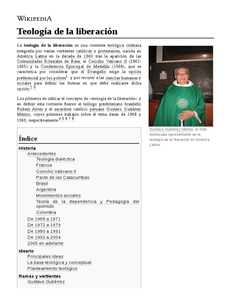 Teología de La Liberación | PDF