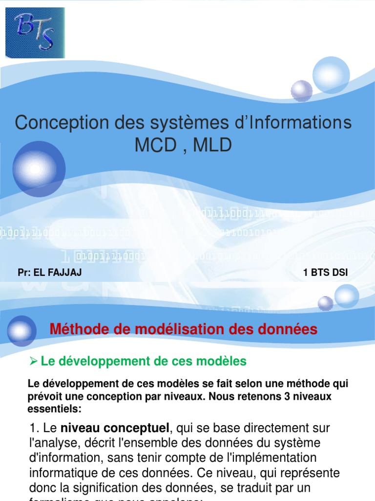 Cours BTS MERISE 3 | Download Free PDF | Langage de Modélisation Unifié ... Cours BTS MERISE 3 | Download Free PDF | Langage de Modélisation Unifié ...