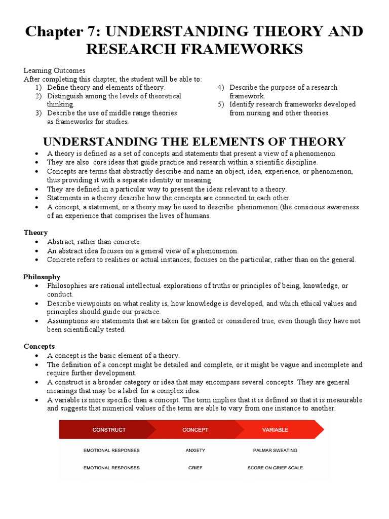 Chapter 7 and 8 | PDF | Theory | Statistics