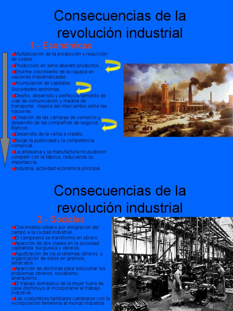 05.-Consecuencias de La Revolución Industrial | PDF