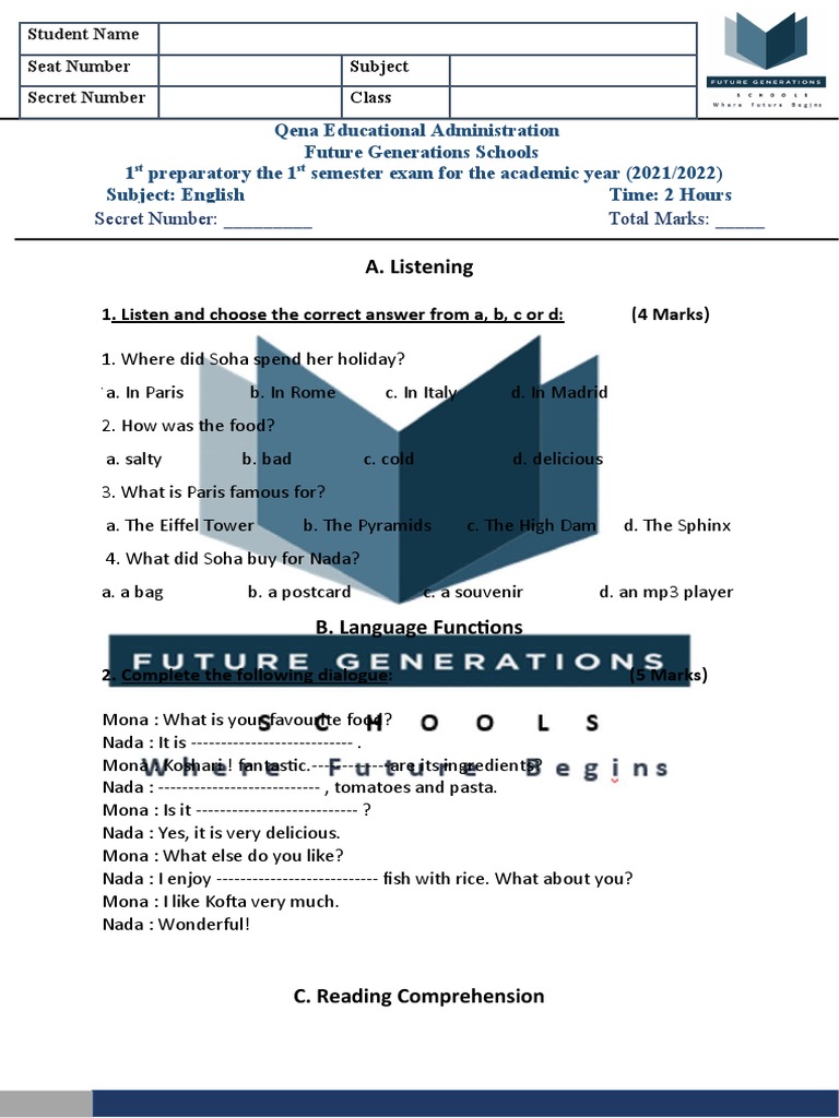 New Hello Grade 7 A | PDF | Egypt