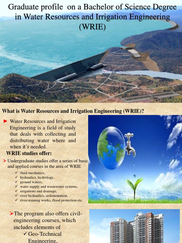 Water Resources and Irrigation Engineering (WRIE) | PDF | Water ...