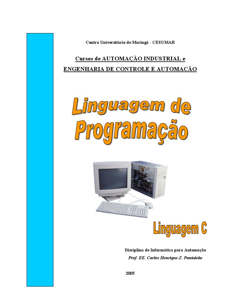 Linguagem de Programacao C | PDF | C (linguagem de programação ...