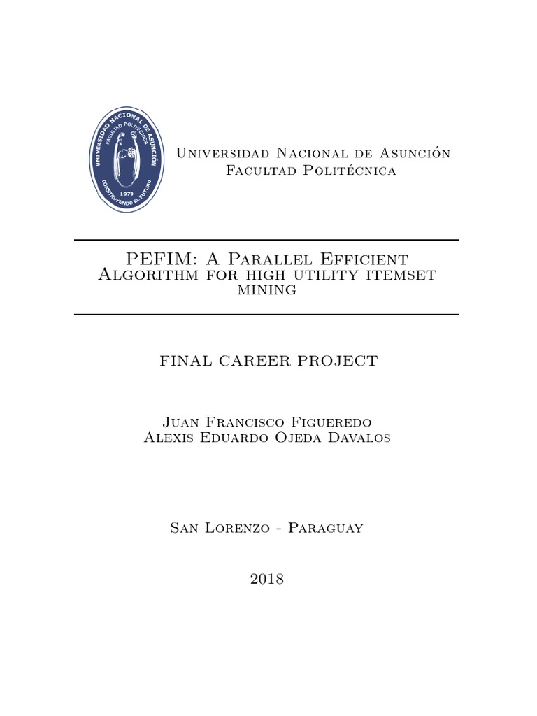 Parallel Efficient Frequent Itemset Mining (PEFIM): A Distributed Approach for Computing High ...