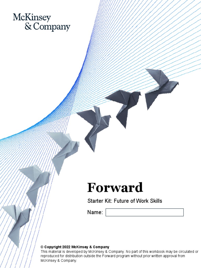 Starter Kit - Future of Work Skills | PDF | Thought | Goal