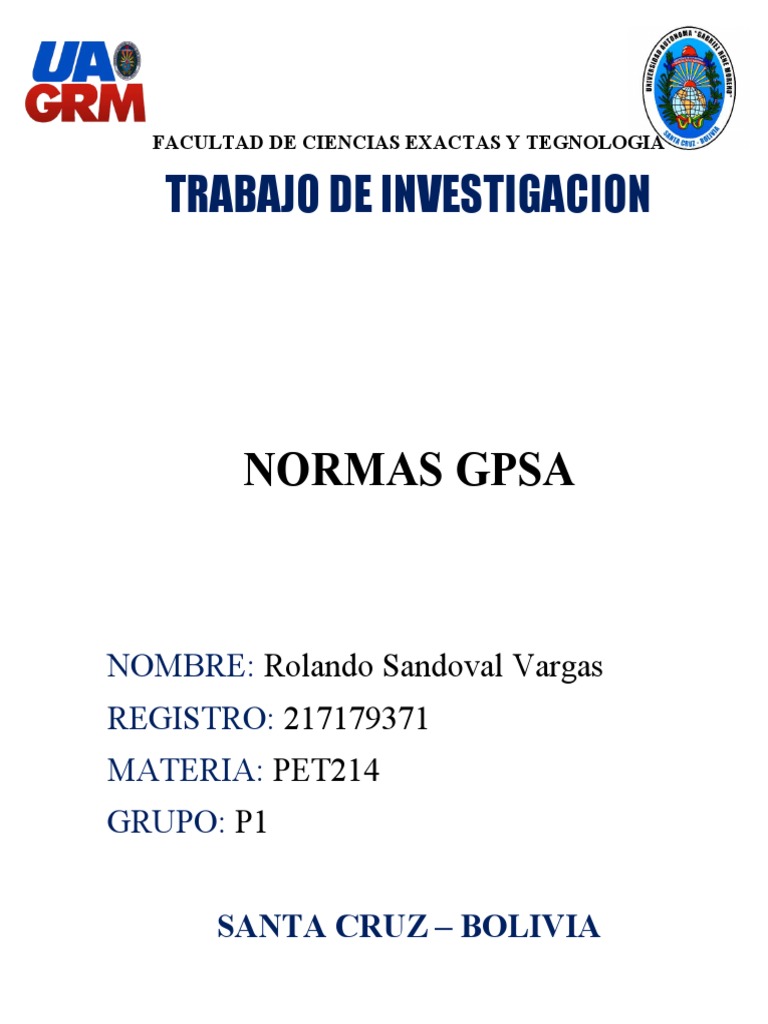 Normas GPSA | PDF | Gas natural | Líquidos