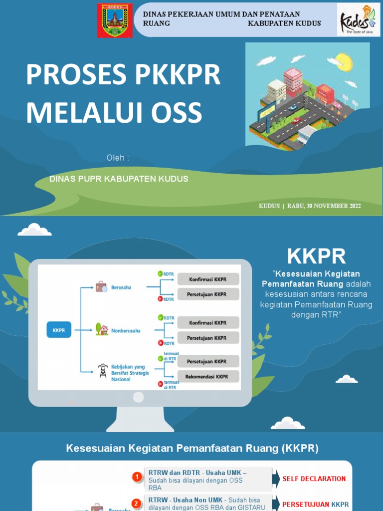 Proses PKKPR Melalui OSS | PDF
