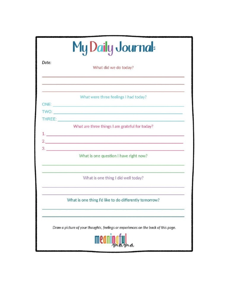 Daily Journal | PDF
