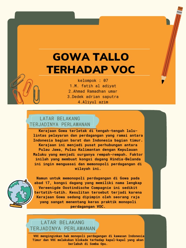 Perlawanan Gowa Tallo Terhadap VOC | PDF