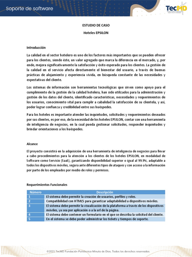 PSILON | PDF | Hotel | Servidor (Computación)