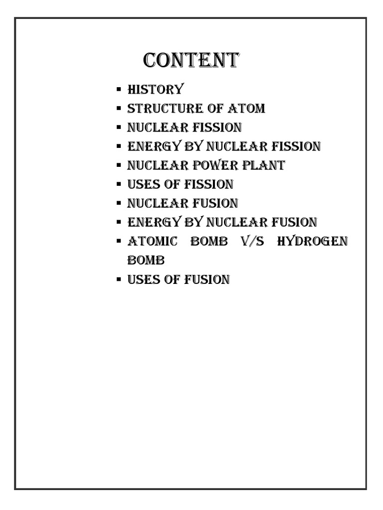 An In-Depth Look at Nuclear Energy: A History of Atomic Research and ...