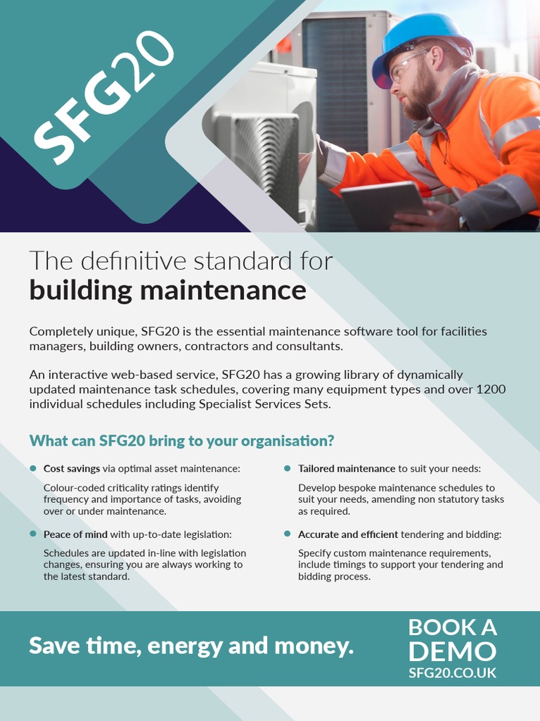 The definitive standard for building maintenance software | PDF | Business | Computing