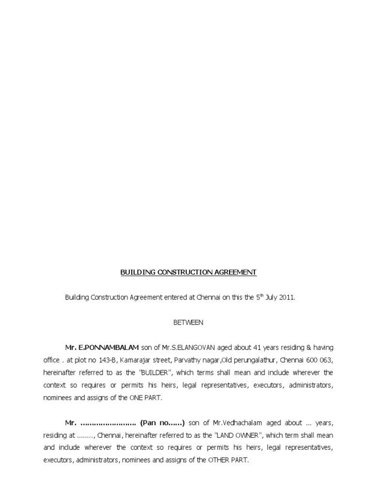 Sample Agreement NEWDIMENSIONS | PDF | Wall | Sink