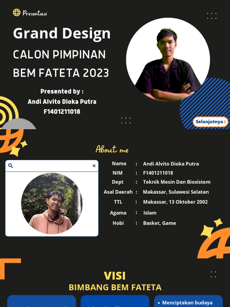 Visi dan Program Kerja BEM Fateta 2023 | PDF