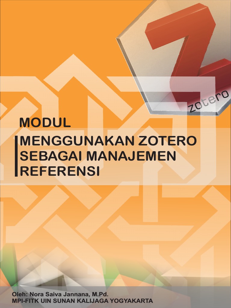 01 - 20210623 - Modul Menggunakan Zotero | PDF