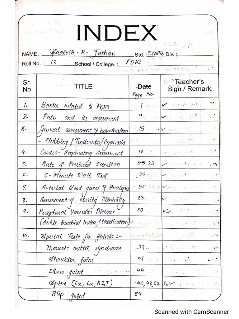 Fdps Notes | PDF