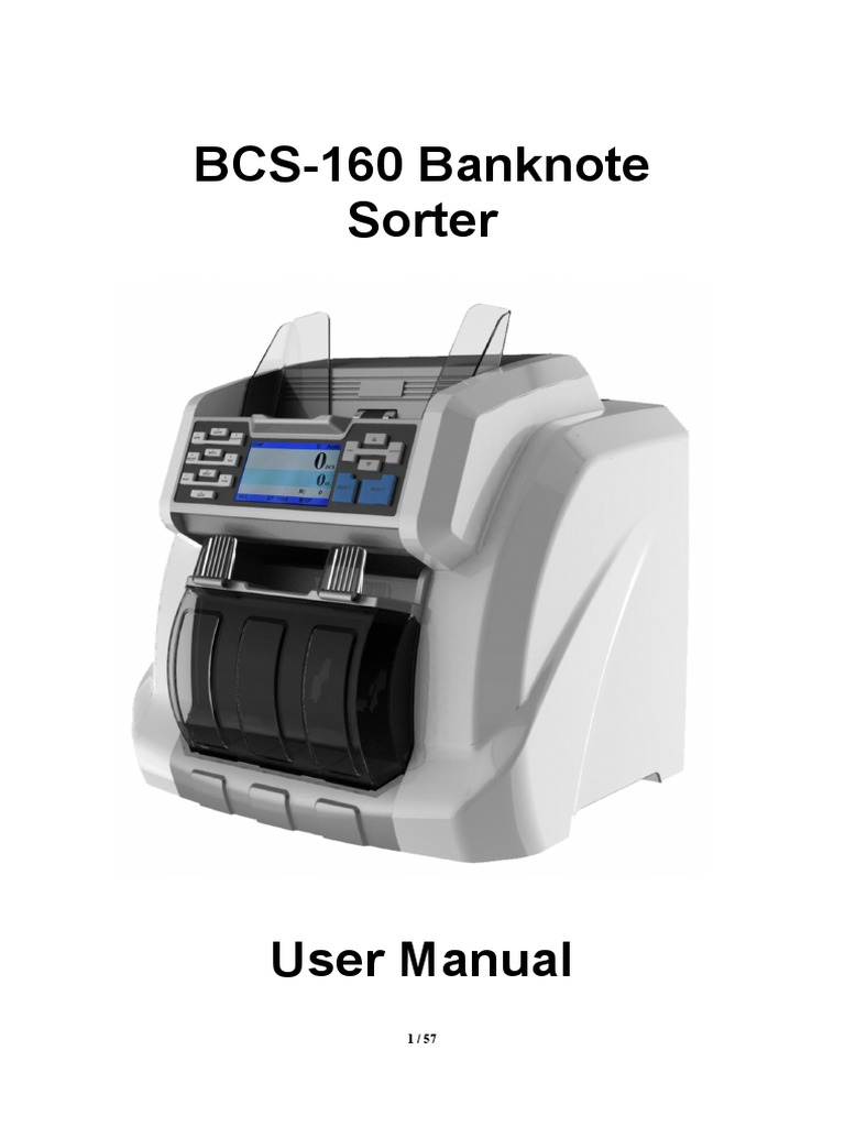 BCS 160 User Manual Ver1.6 | PDF | Usb Flash Drive | Personal Computers