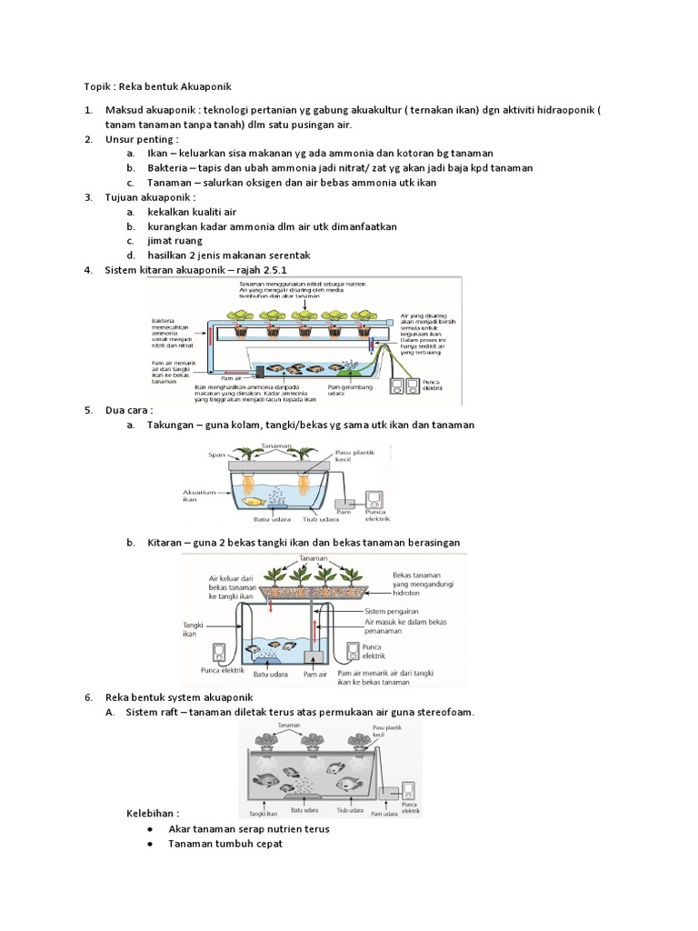 RBT Akuaponik | PDF | Griya & Taman