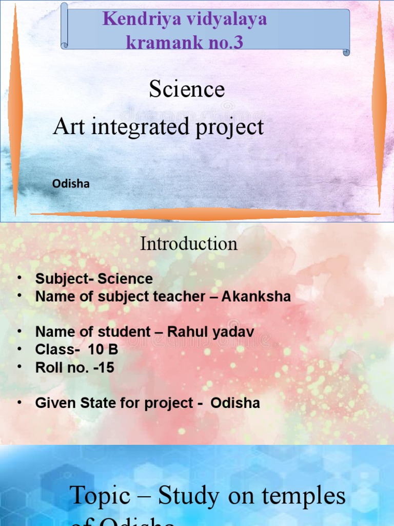 Science Art Integrated Project | PDF