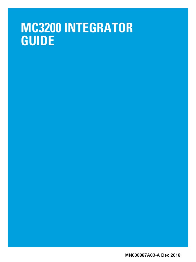 mc3200 Ig en | Download Free PDF | Usb | Computer File